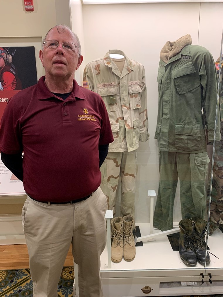 A VOLUNTEER and VETERAN-GREG HENNING - Hagen History Center A VOLUNTEER and VETERAN-GREG HENNING - Hagen History Center